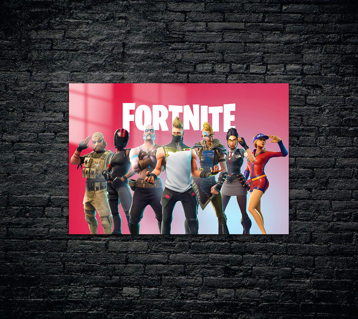 Fortnite Metal Poster 1169 – İmposter Gift